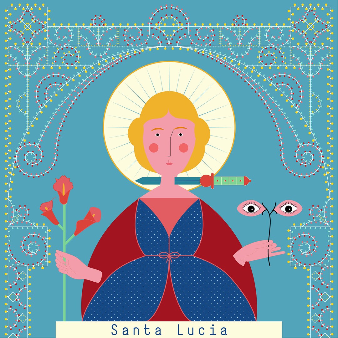 Santa Lucia Picture - Etsy