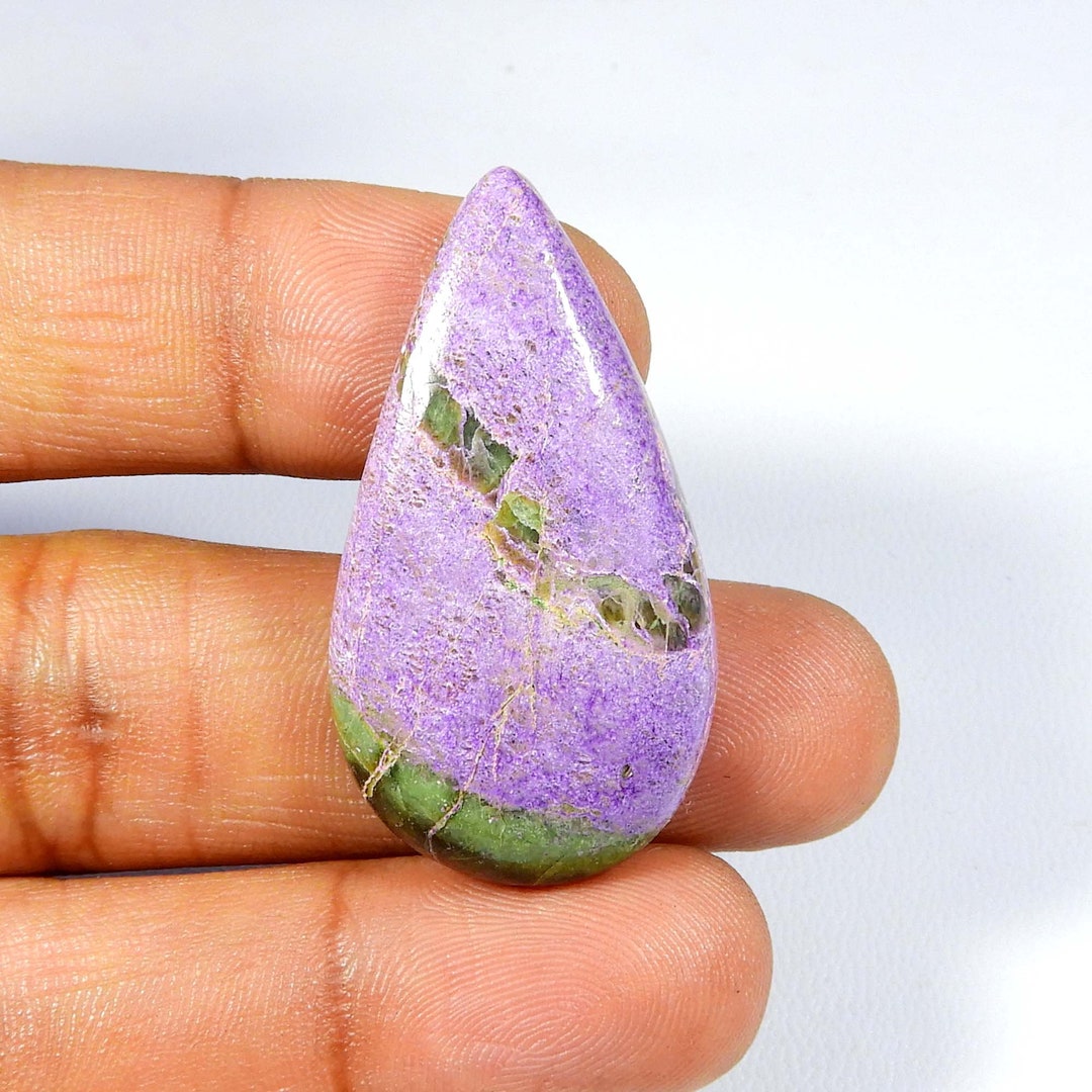Stichtite Gemstone. Elegant Australian Stichtite Cabochon. Natural ...