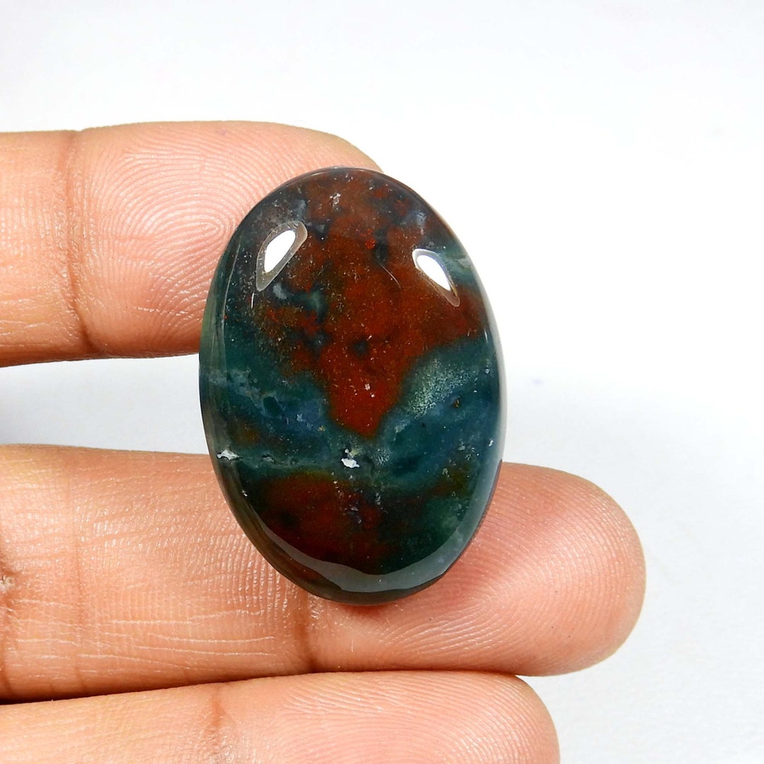Natural Bloodstone. Awesome Red Green Bloodstone Gemstone. Bloodstone ...