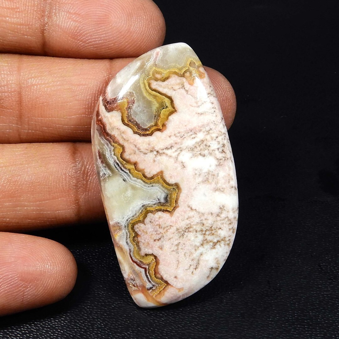 Natural Rosita Jasper. Exotic Rosita Jasper Cabochon. Rosita Jasper ...