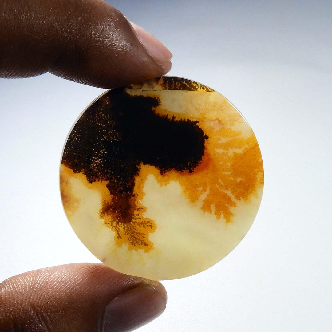 Shazar Dendrite Gemstone. Unique! Natural Shazar Dendrite Agate ...