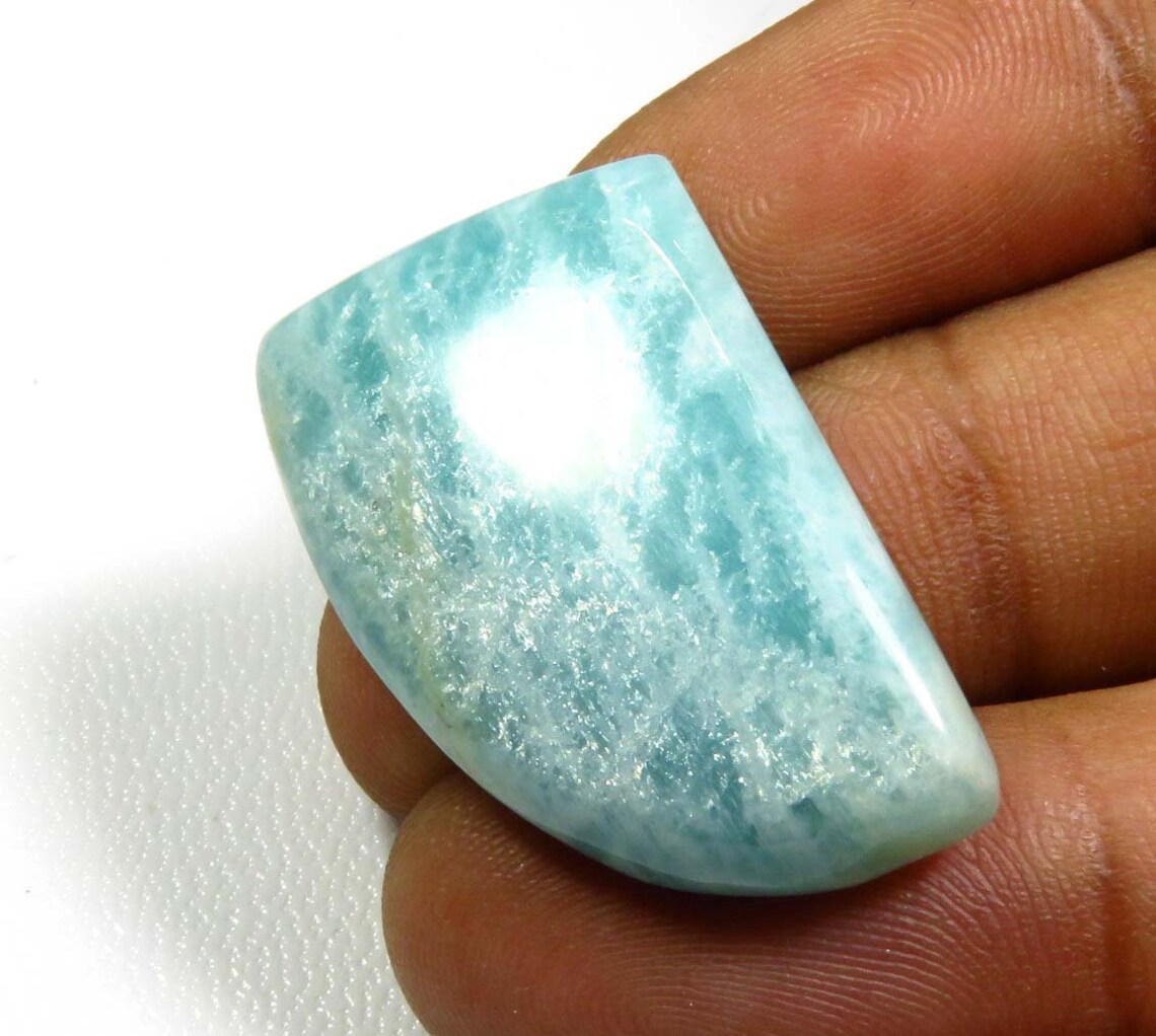 Amazonit Top Rarest Amazonit Cabochon natürliche Amazonit | Etsy