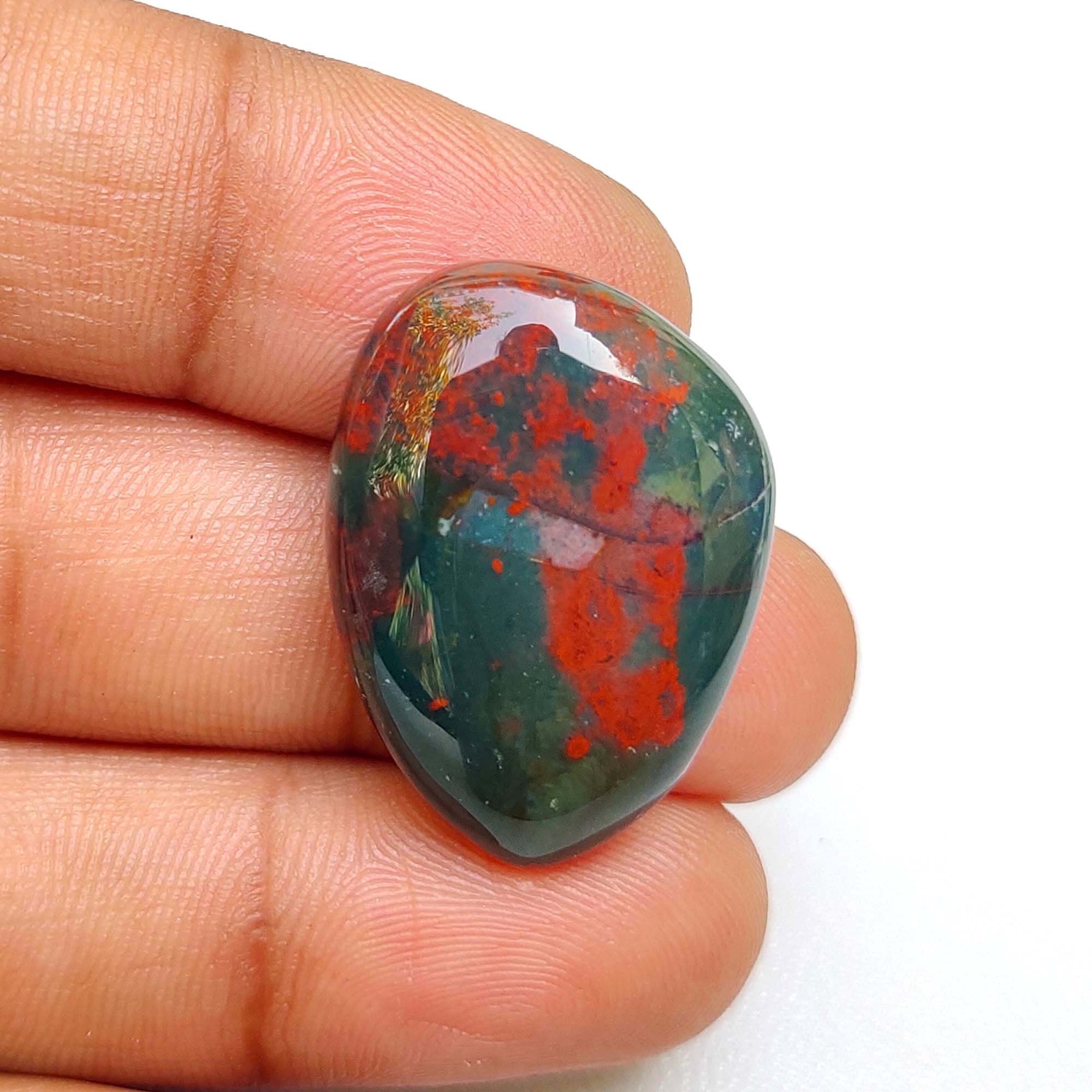 Bloodstone Cabochon. Finest Natural Bloodstone Gemstone. Red | Etsy