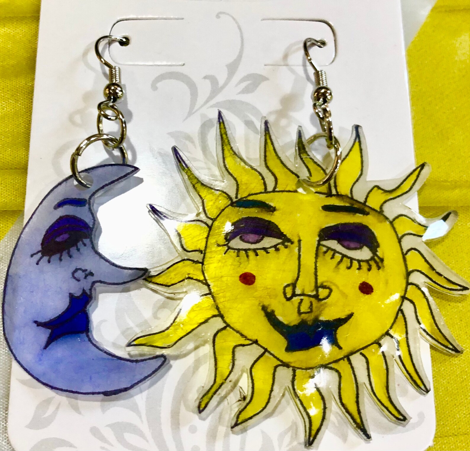 Sun & Moon Shrinky Dinks - Etsy