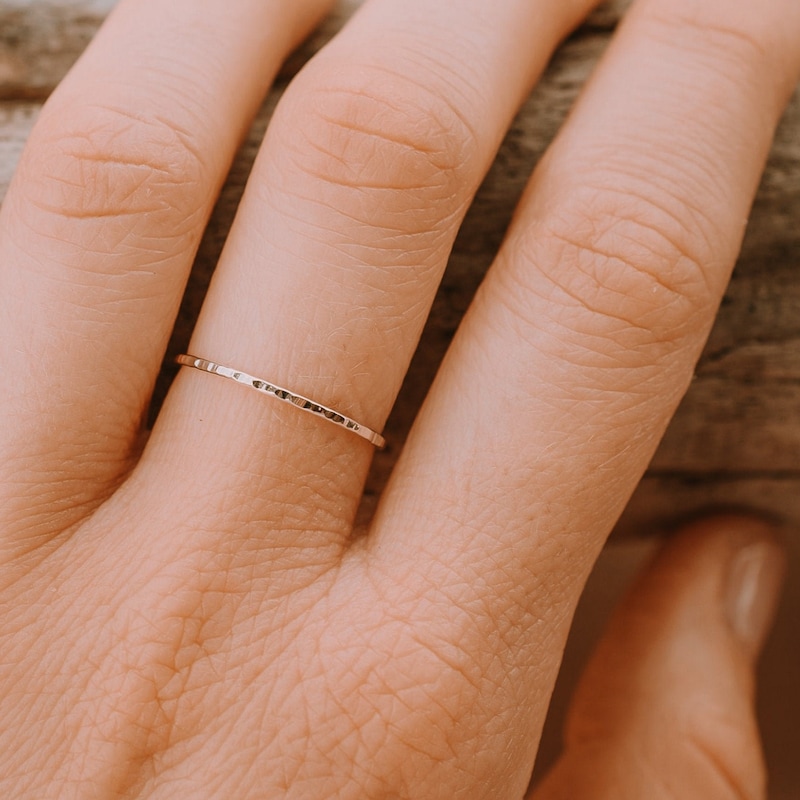 Shiny Silver Ring - Etsy