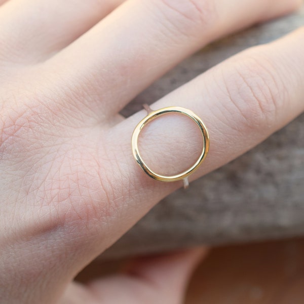 Two Tone Ring - Etsy