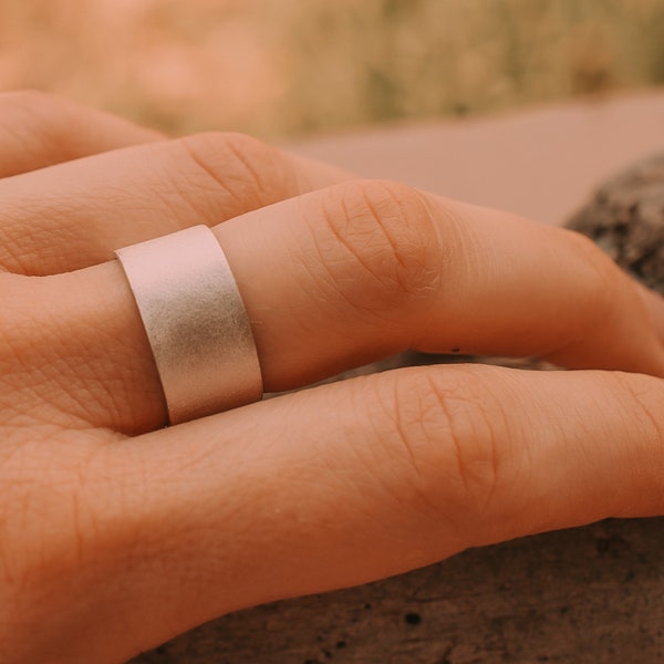 Matte Finish Ring - Etsy