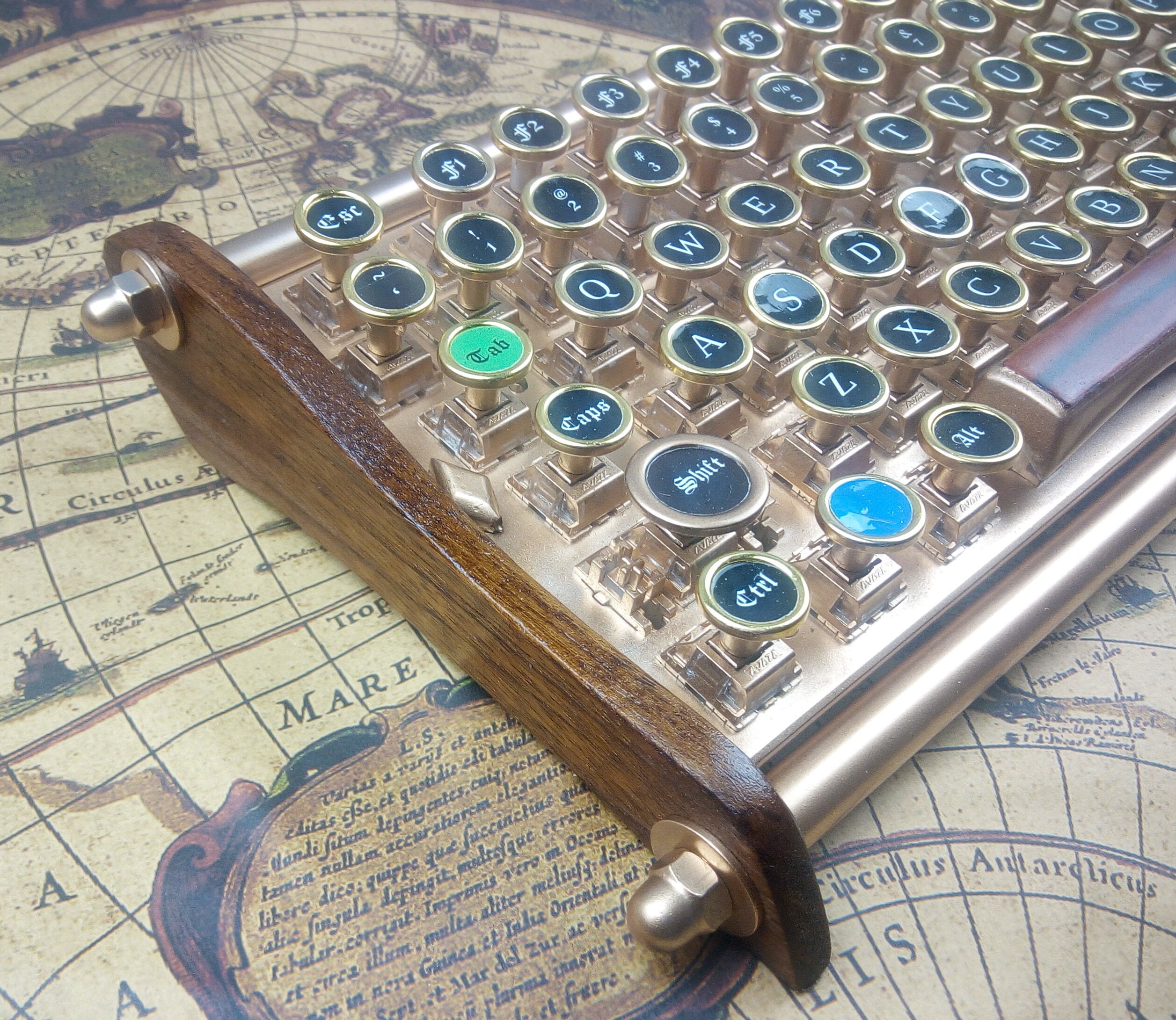 The Mini Mechanical Steampunk Keyboard and Mouse - Etsy
