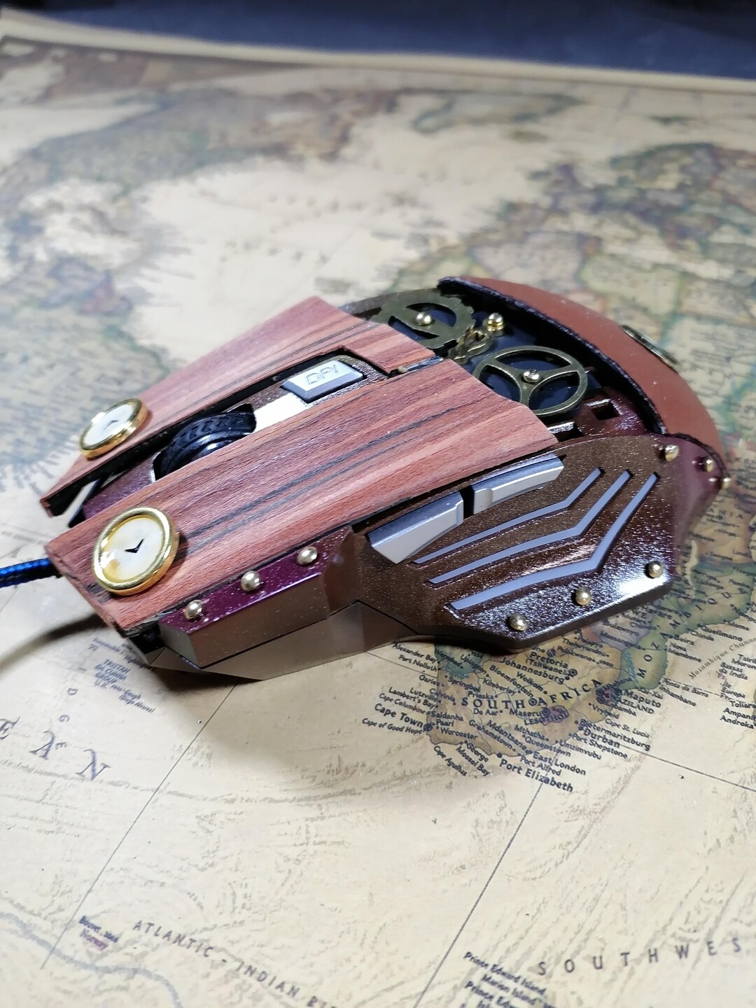 The Apocalyptic VPD Mouse, Steampunk Mouse, 5500dpi - Etsy