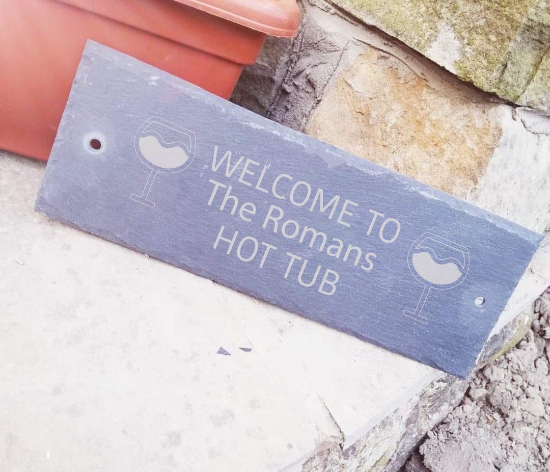 Gin Signs - Hot Tub Sign Jacuzzi Plaque - Etsy UK