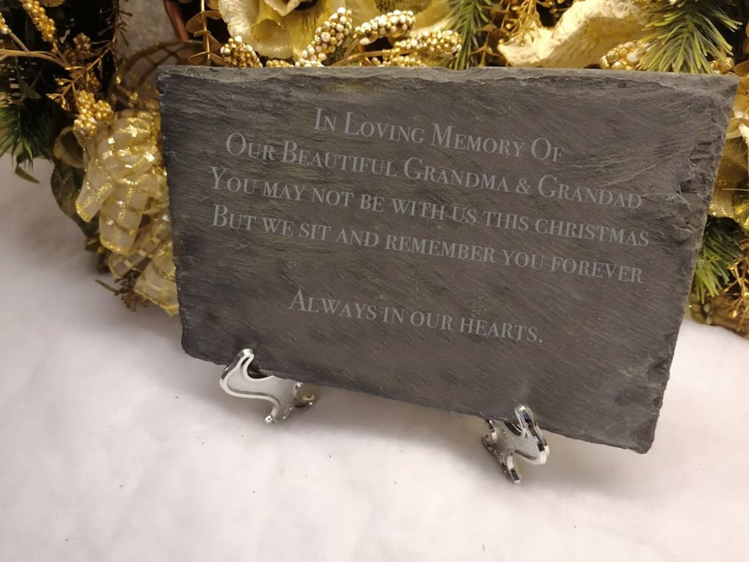 Christmas Memorial Signs - Christmas - Memorial - Hand Made ...