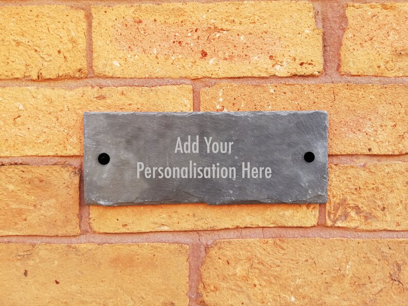 House Sign | Slate House Plaque | Slate Name Plates | House Name Plates ...