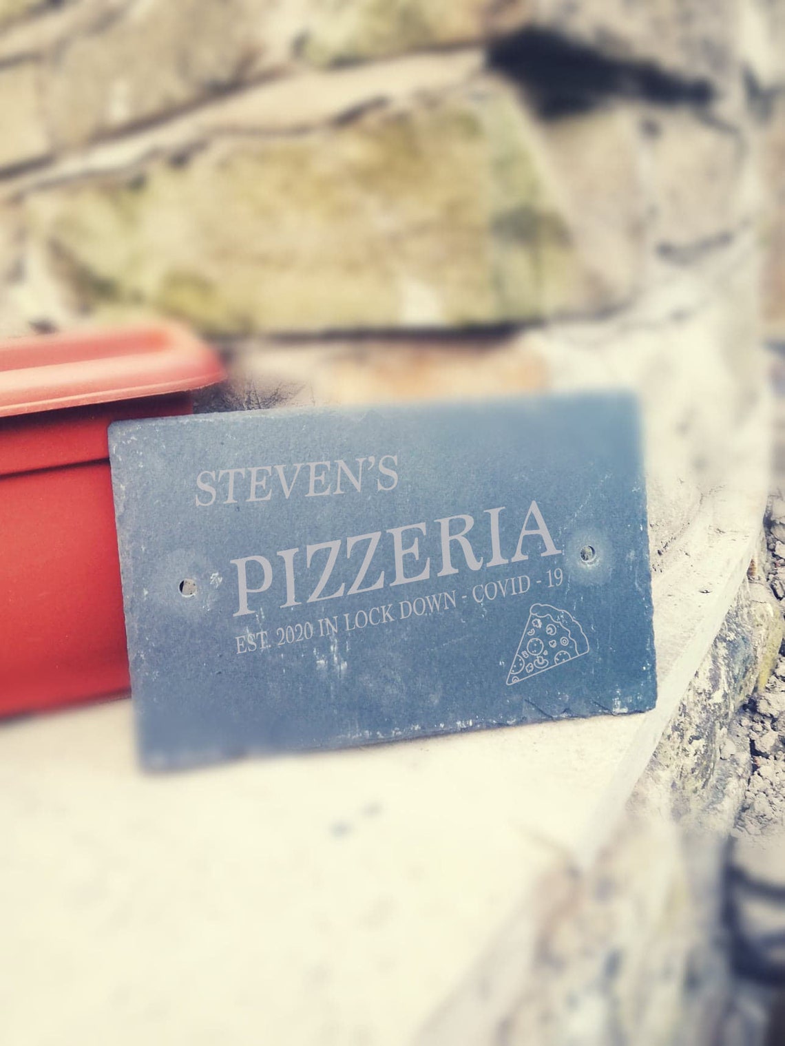 Pizzeria Sign - Pizza - Slate Signs | Christmas | Birthday | Gifts ...