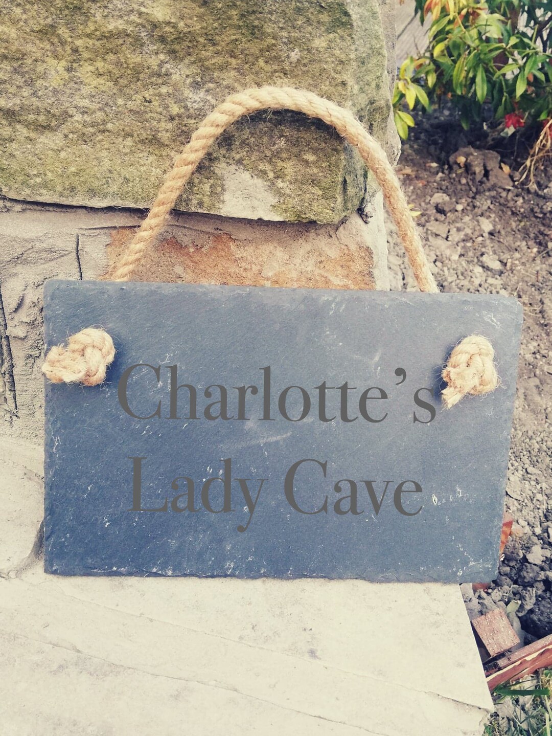 Personalised Sign Lady Cave Personalised - Etsy
