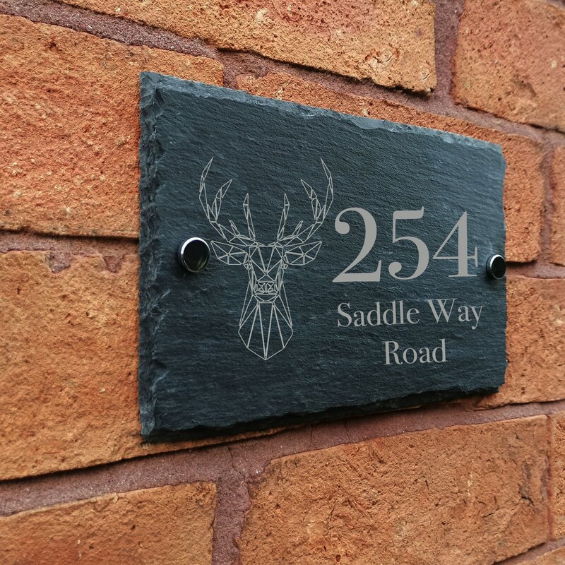 House Name Plate - Etsy
