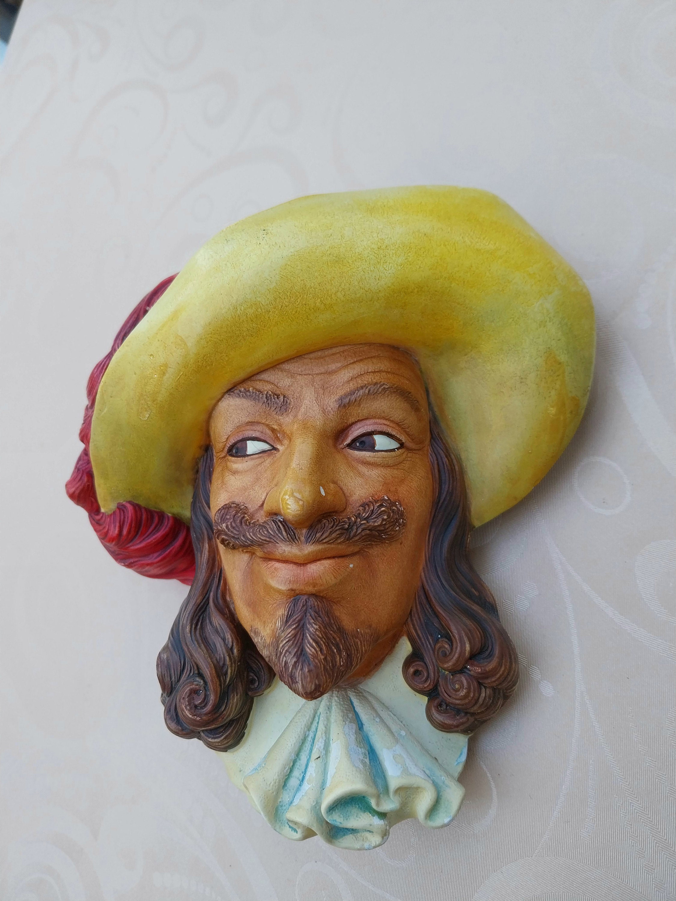 Rare Cavalier Head Wall Mask by Bosson Legends Vintage Cavalier Wall ...