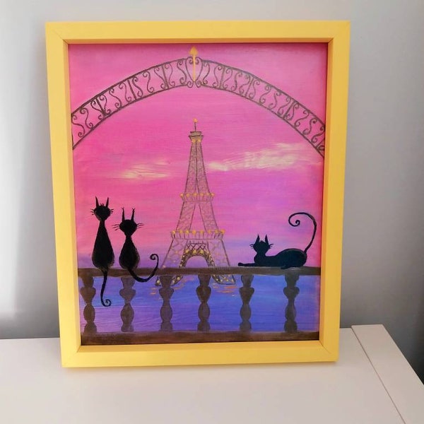 Paris Cats - Etsy