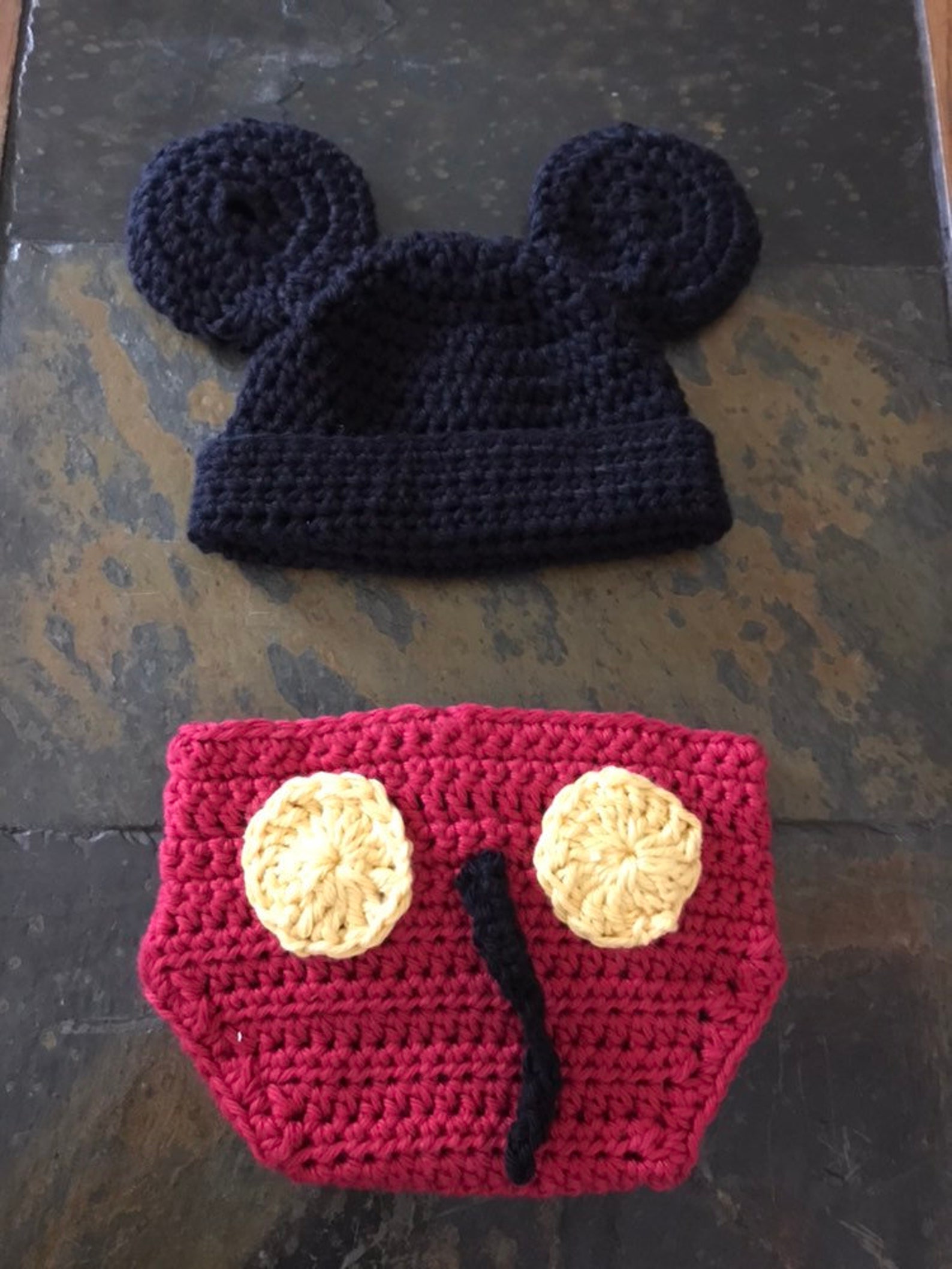 Mickey Mouse Baby Costume - Etsy