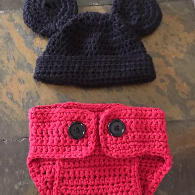 Mickey Mouse Baby Costume - Etsy