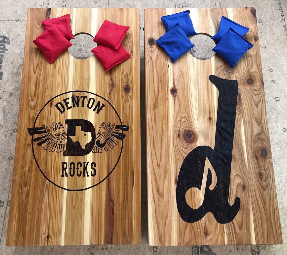 Custom Cornhole Sets - Etsy