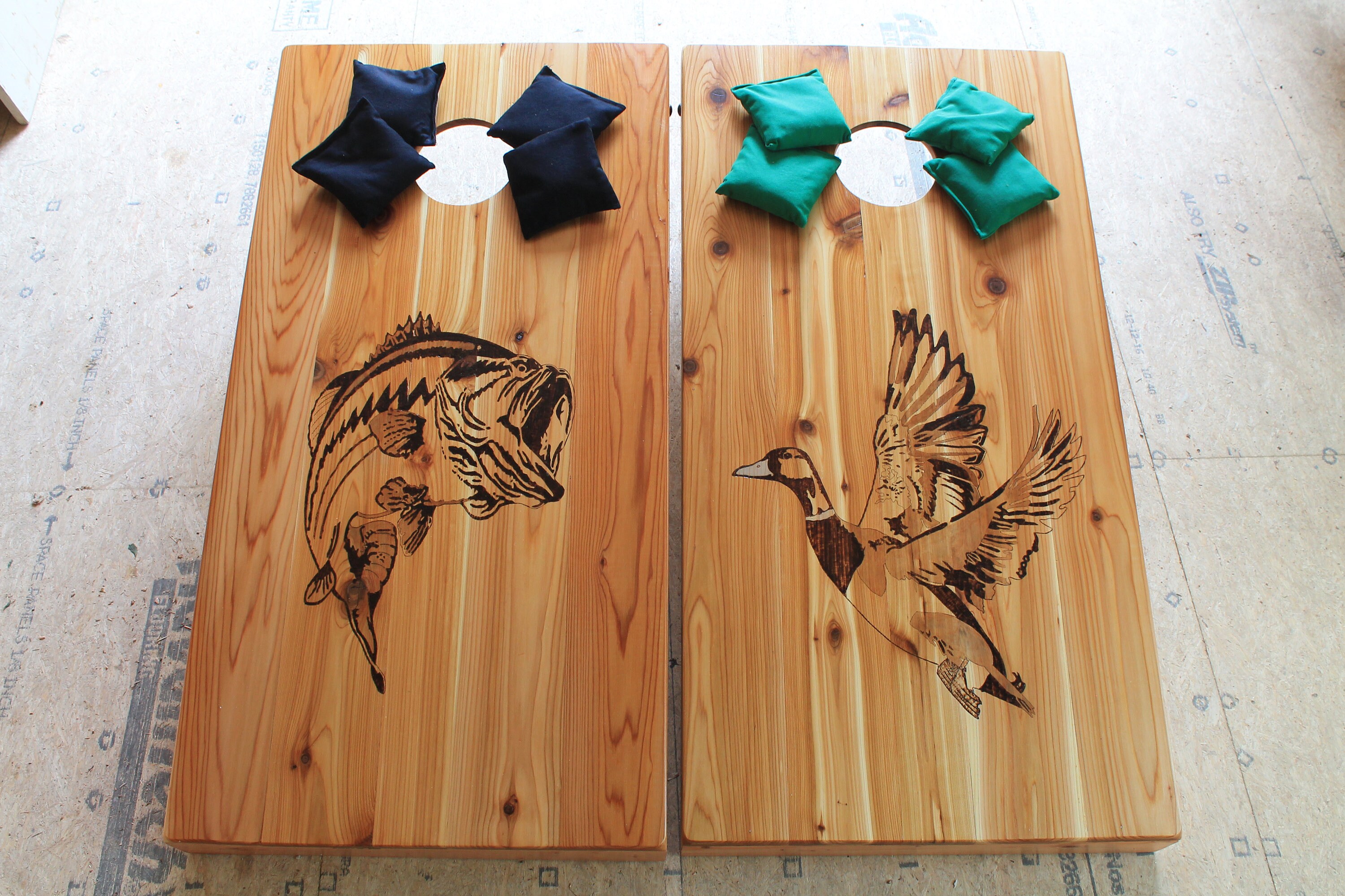 Custom Cornhole Sets - Etsy