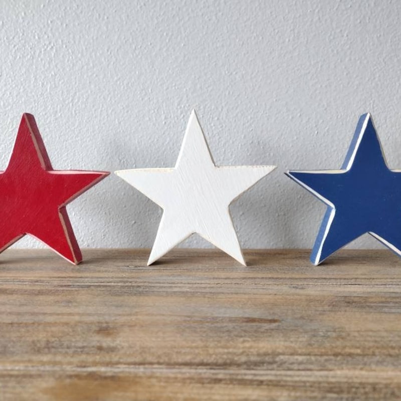 Wooden Stars - Etsy