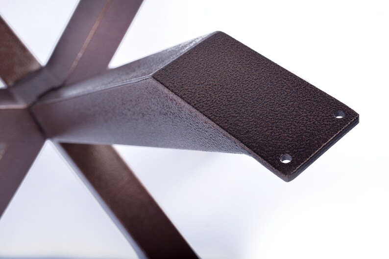 Haytor Industrial Cross Steel Table Legs, Dining Table, Desk - Etsy