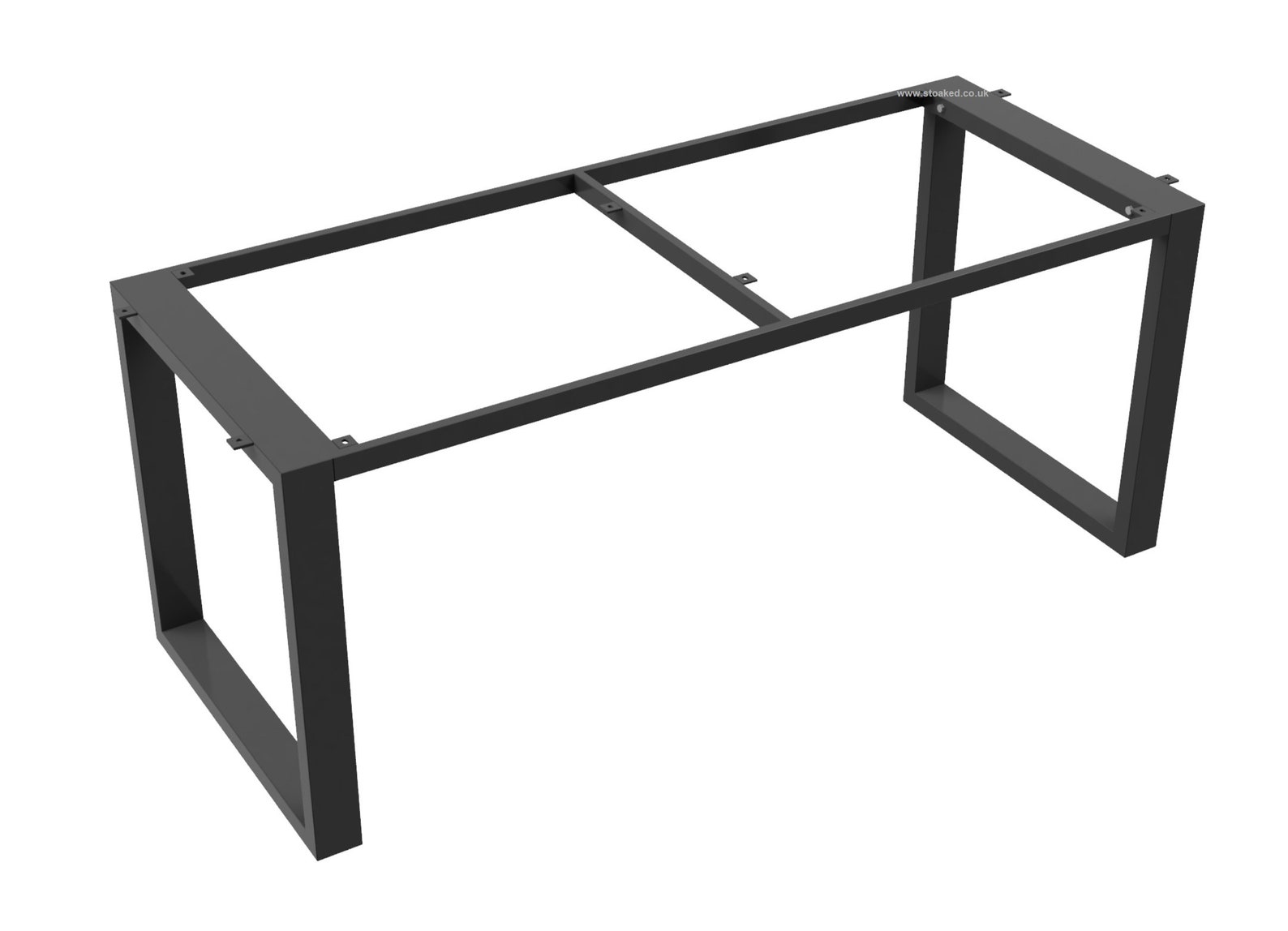 Rectangle Table Legs With Top Support Section for Dining Table - Etsy UK