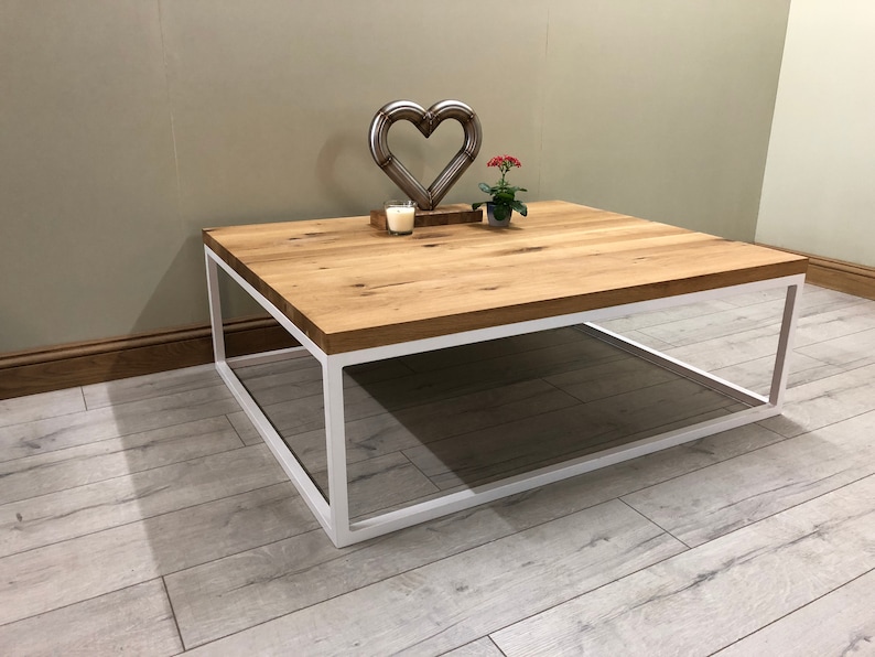 Cuboid Steel Coffee / Side Table Frame Powder Coated Finish - Etsy UK