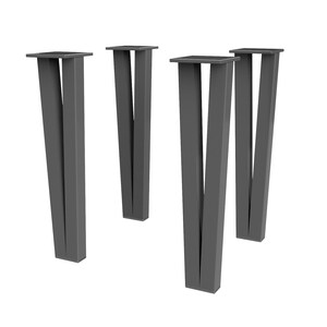 Set of 4 X Lynton Table Legs for Coffee, Side, Console, Dining Table or ...