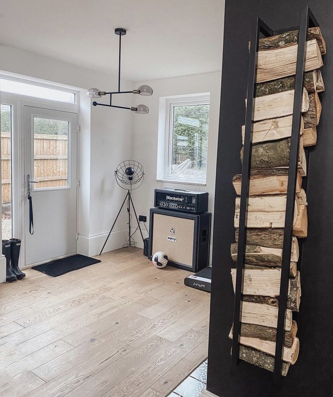 Wall Mounted Industrial Firewood Log Store / Storage Large or - Etsy UK