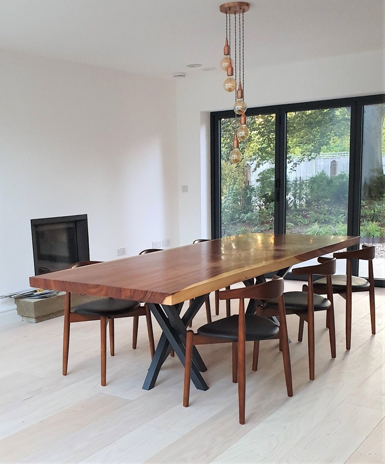 Woolacombe Metal Steel Table Legs for Round / Square Funky - Etsy UK