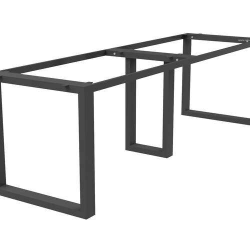 Rectangle Table or Bench Legs With Support Bar for Dining - Etsy UK