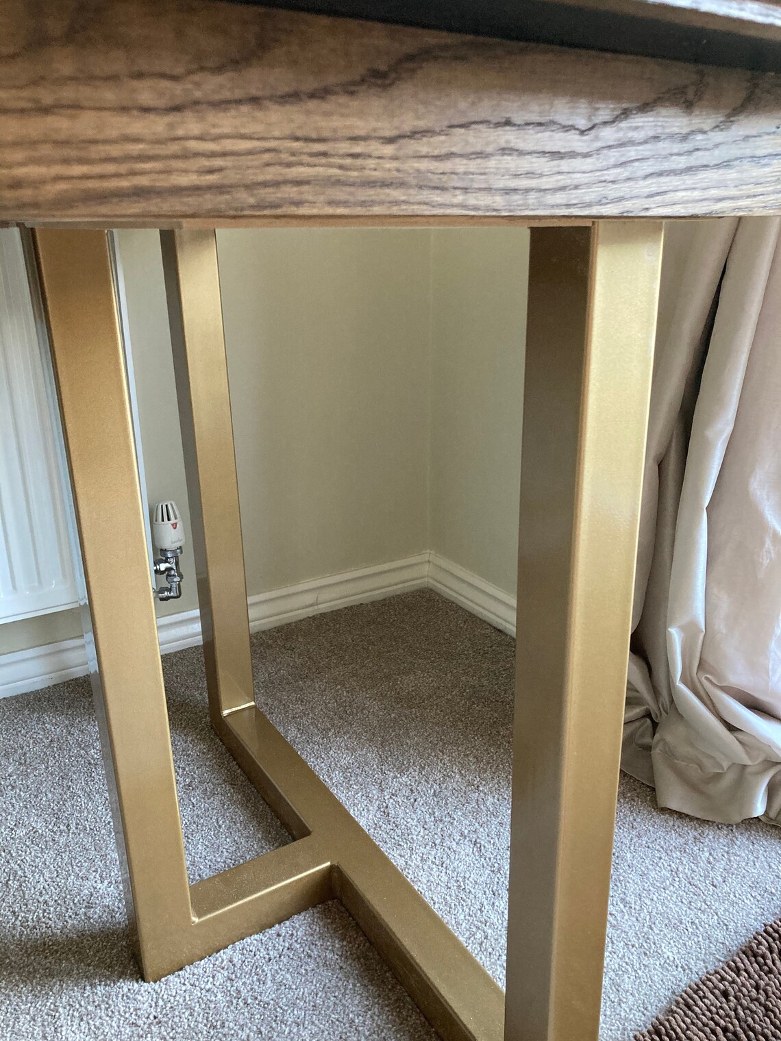 Pair of T Shaped Steel Table Legs for Dining / Coffee Table or - Etsy UK