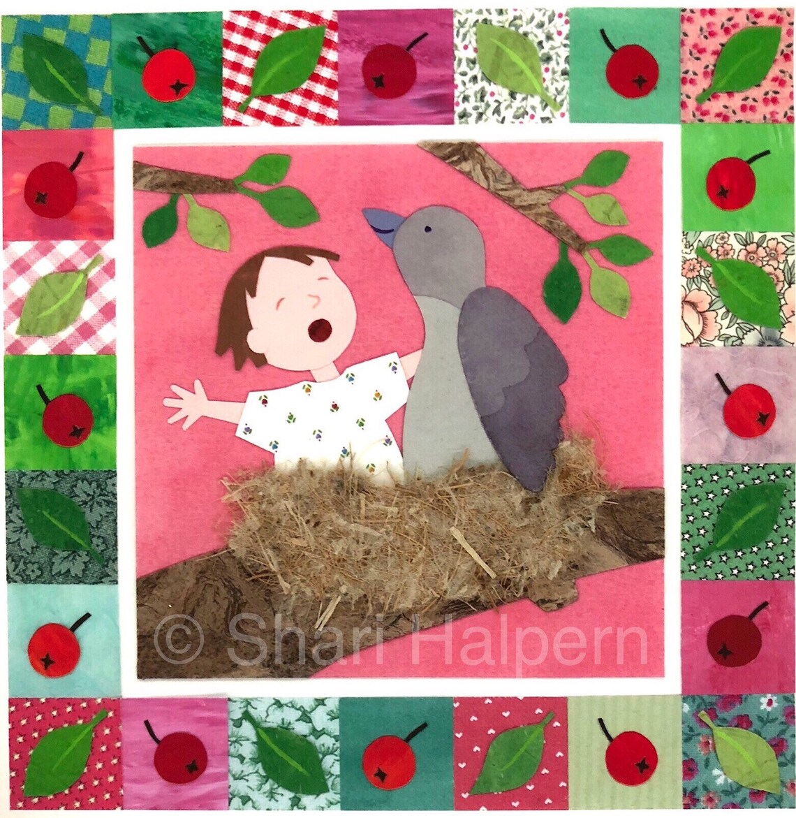 Mockingbird Art Nursery Print From Hush Little Baby Board - Etsy