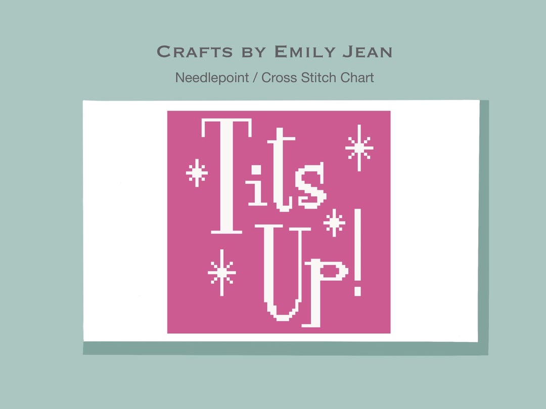 Marvelous Mrs. Maisel, Tits up Needlepoint / Cross Stitch Chart - Etsy