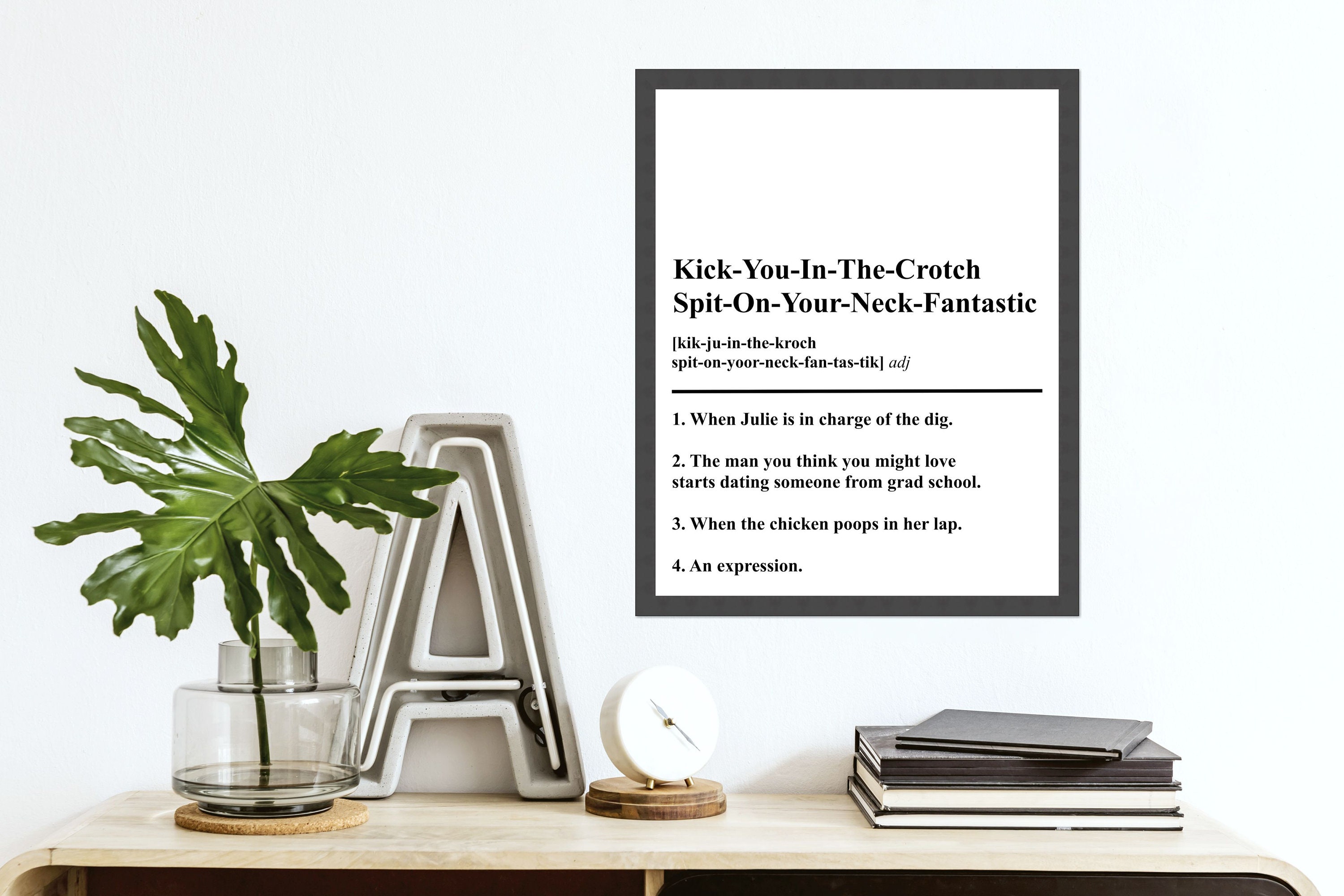 Friends TV Show Gift Friends Wall Art Central Perk Kick - Etsy