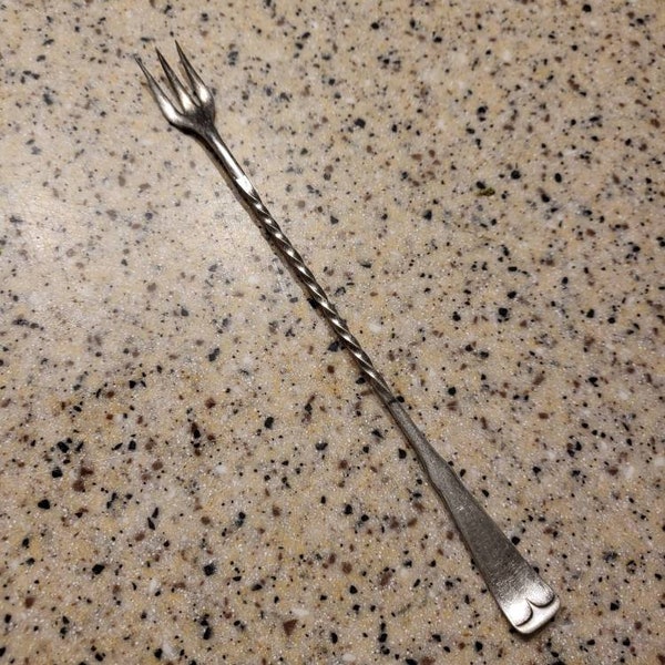 Antique Sterling Silver Pickle Fork - Etsy