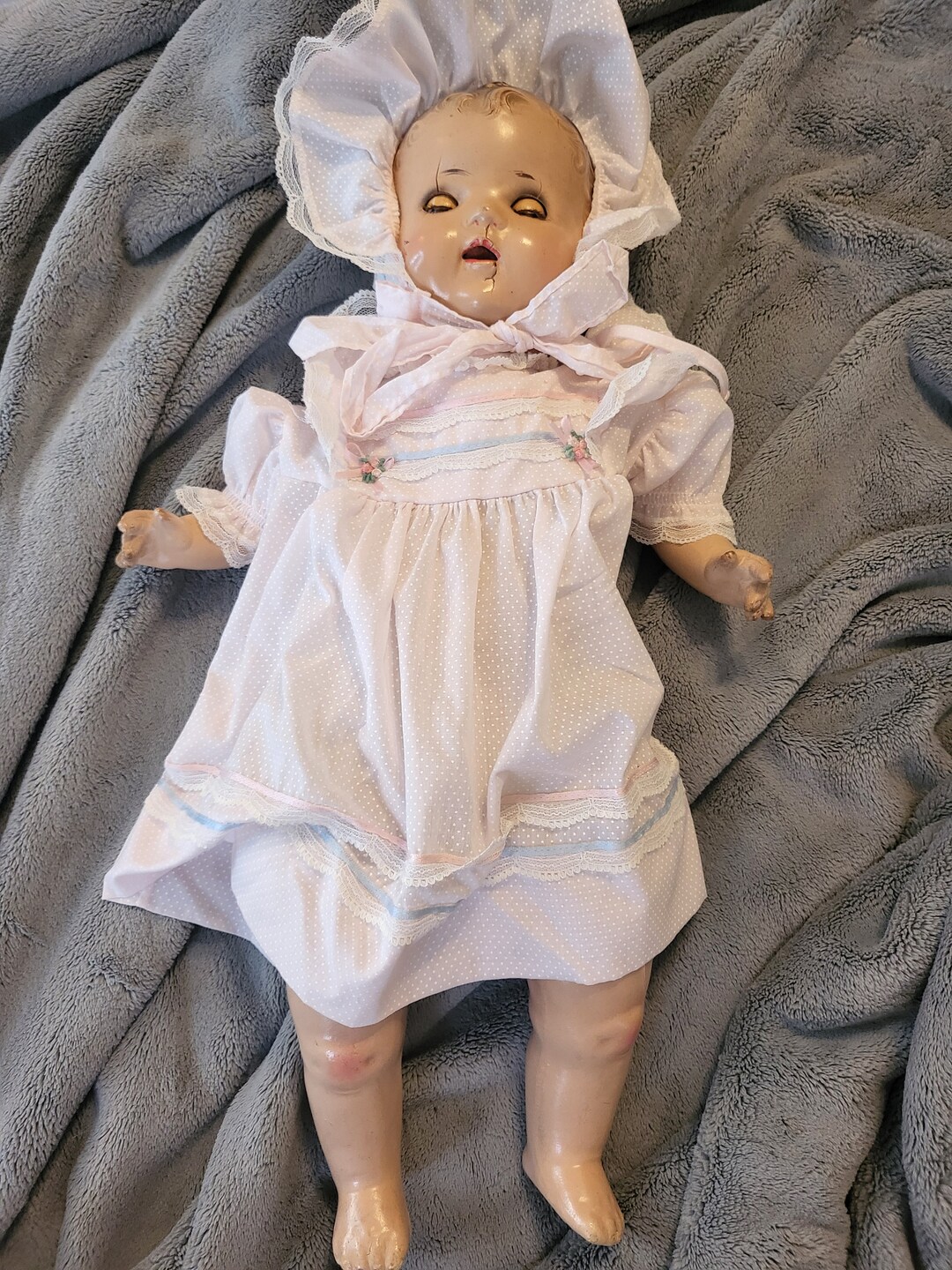 Composition Antique 22" Baby Doll - Etsy