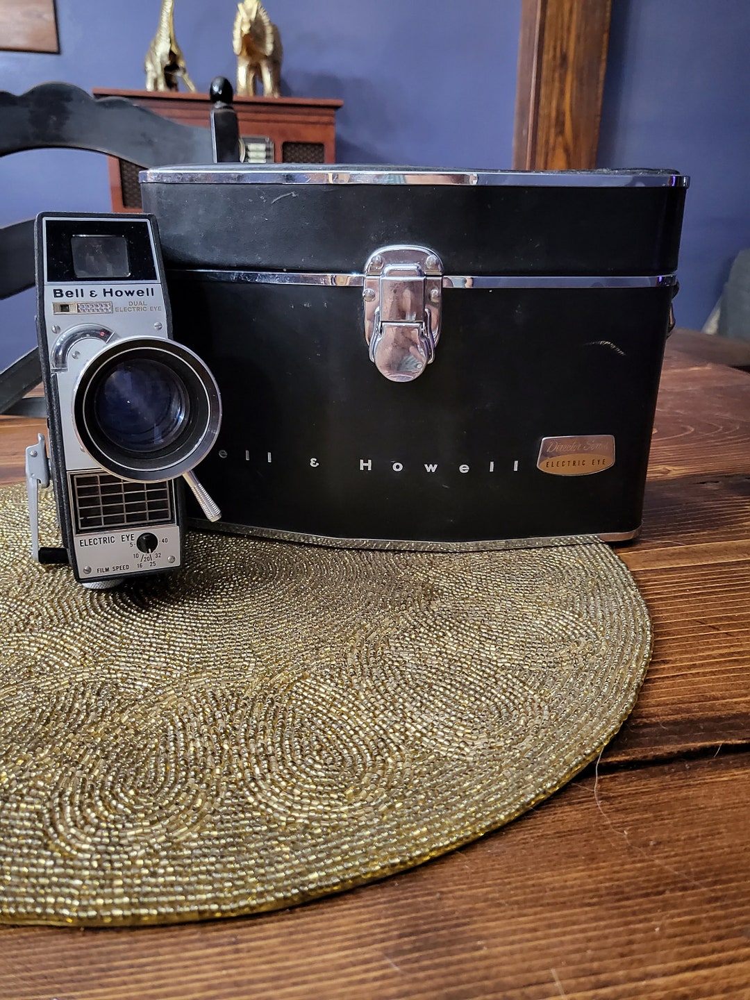 Bell & Howell Electric Eye Vintage Movie Camera With Case - Etsy