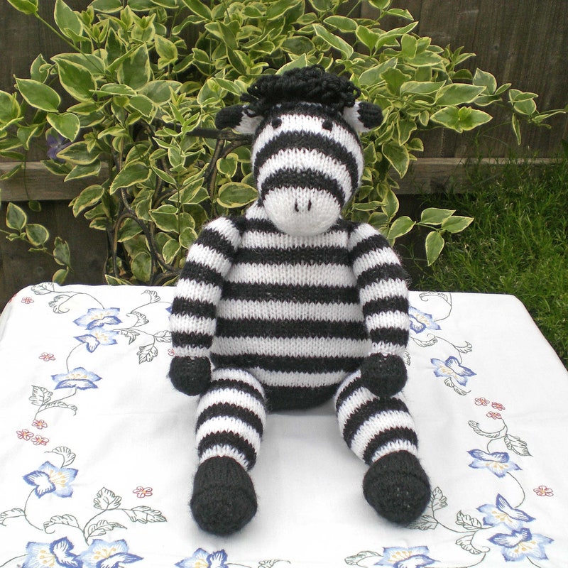 Knit Zebra - Etsy
