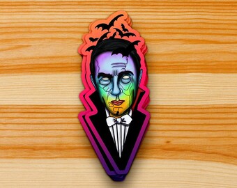Dracula Laptop Decal - Etsy
