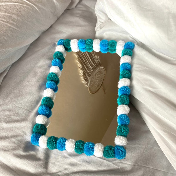 Pom Pom Mirror - Etsy
