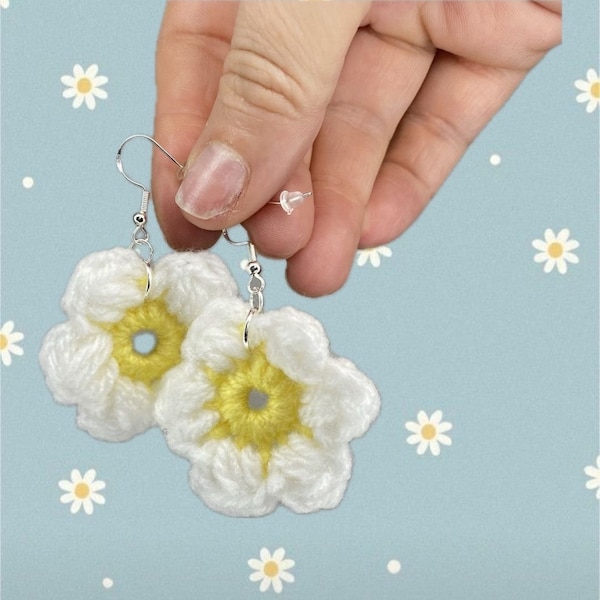 Crochet Puff Flower - Etsy