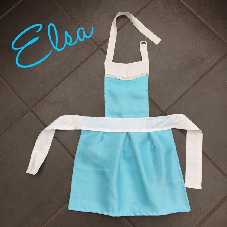 Elsa Frozen Inspired Princess Apron - Etsy