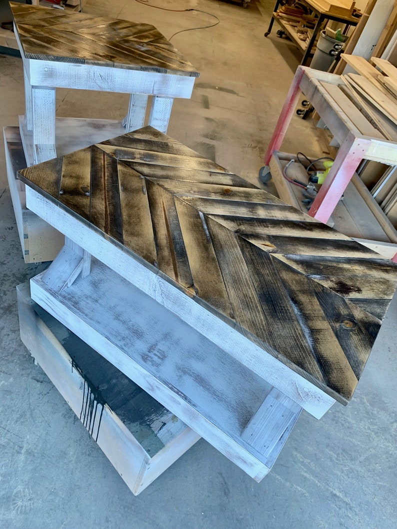 Herringbone Coffee Table - Etsy