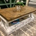 Farmhouse Coffee Table - Etsy