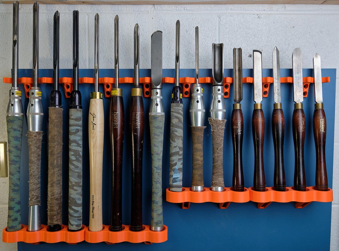 Quad Rack-a-tool is a Premium Wall Mounted Woodturning Tool Rack With ...