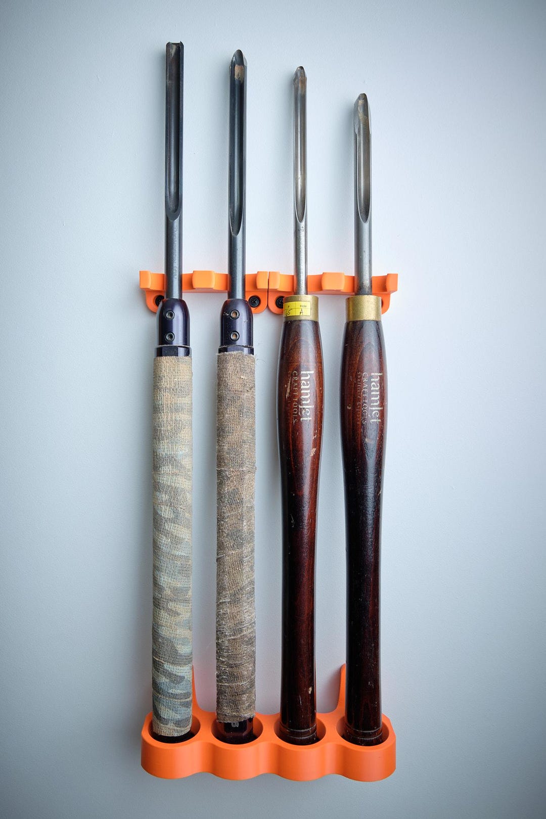 Quad Rack-a-tool is a Premium Wall Mounted Woodturning Tool Rack With ...