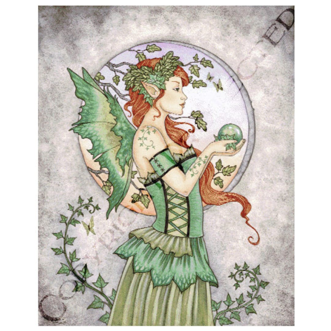 Oak and Ivy Cross Stitch Pattern Download Art by Amy Brown - Etsy